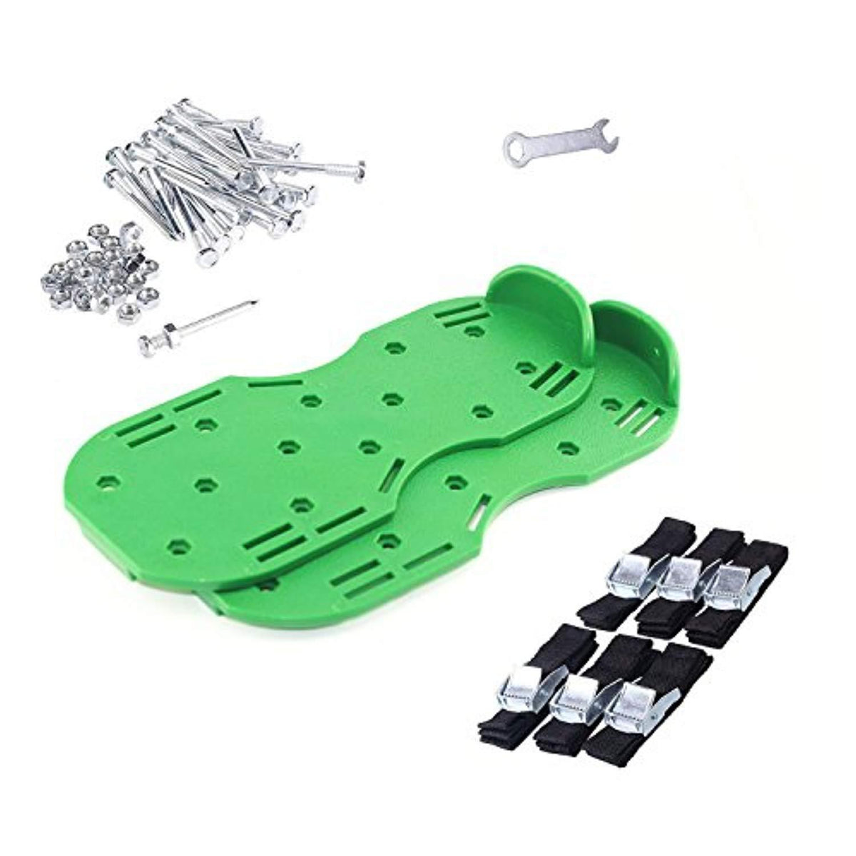 R&H Lawn Aerator Shoes with Upgrated Zinc Alloy Buckles Spikes Aerator – National Wholesale ...