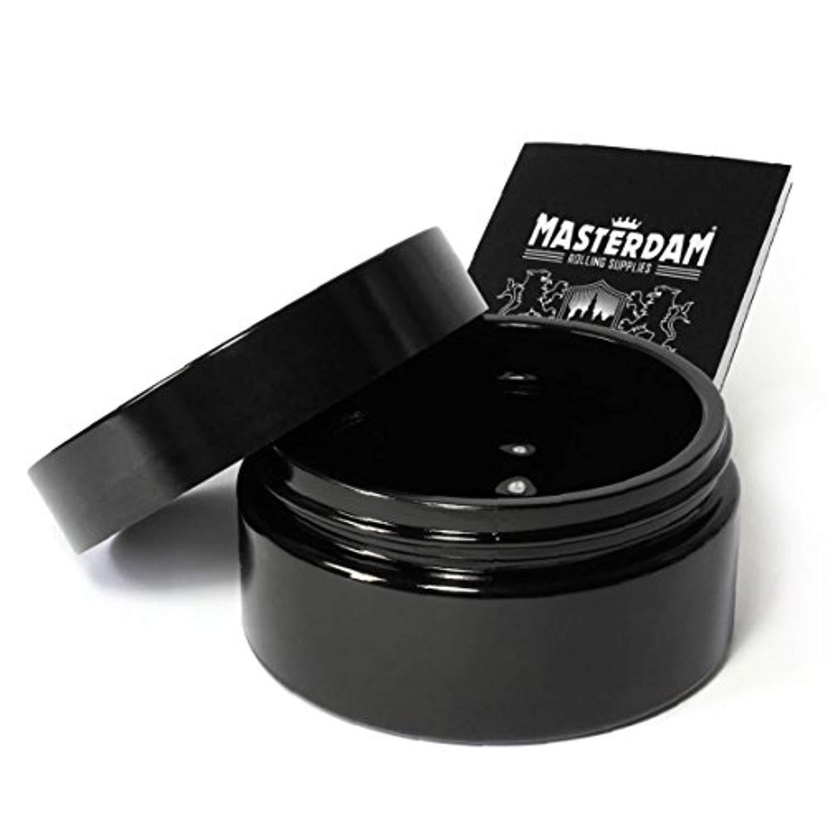 Masterdam Jars 200ml StashShield Ultraviolet Glass Jar - Smell-Proof U ...
