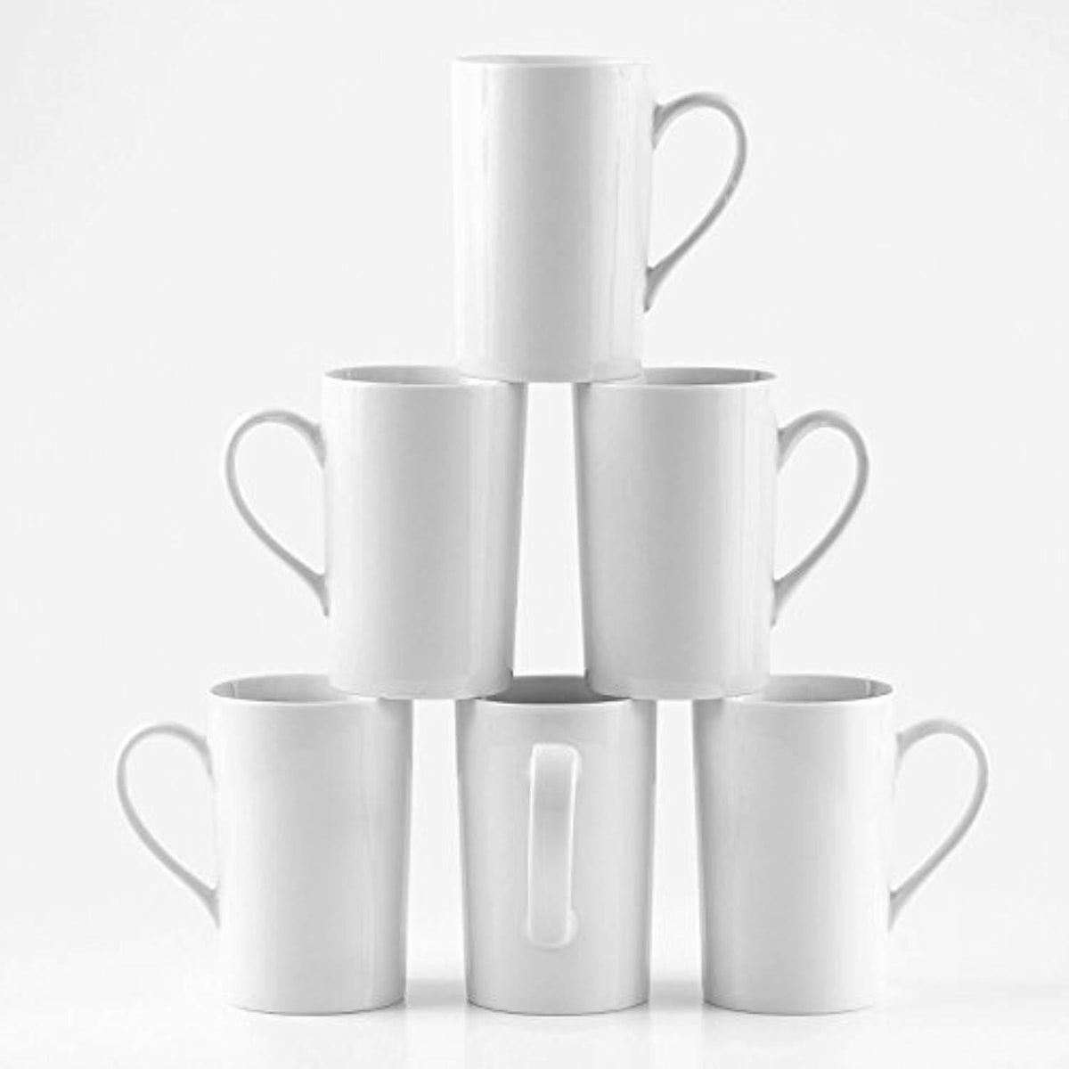 Amuse- Professional Barista Tall Mug for Coffee, Tea or Latte- Set of ...