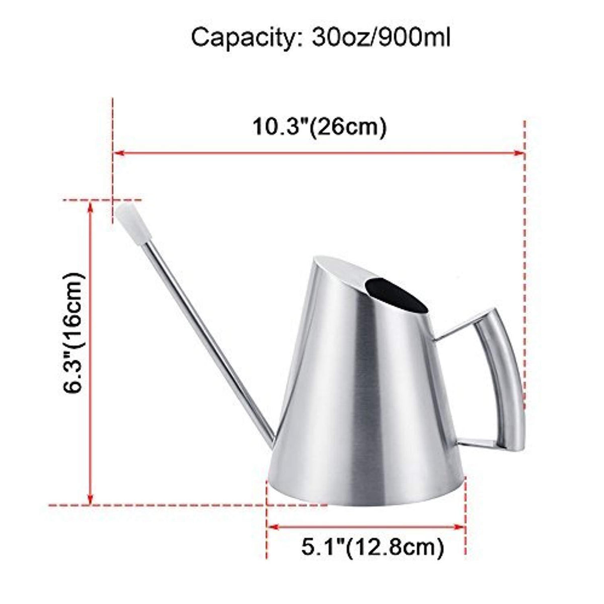 Stainless Steel Watering Can Pot,900ML – National Wholesale Products, LLC