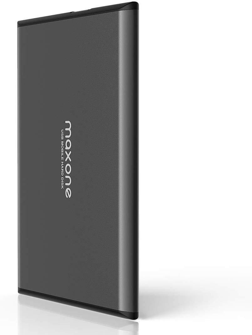 500GB External Hard Drive Portable - Maxone 2.5'' Ultra Slim HDD Stora ...