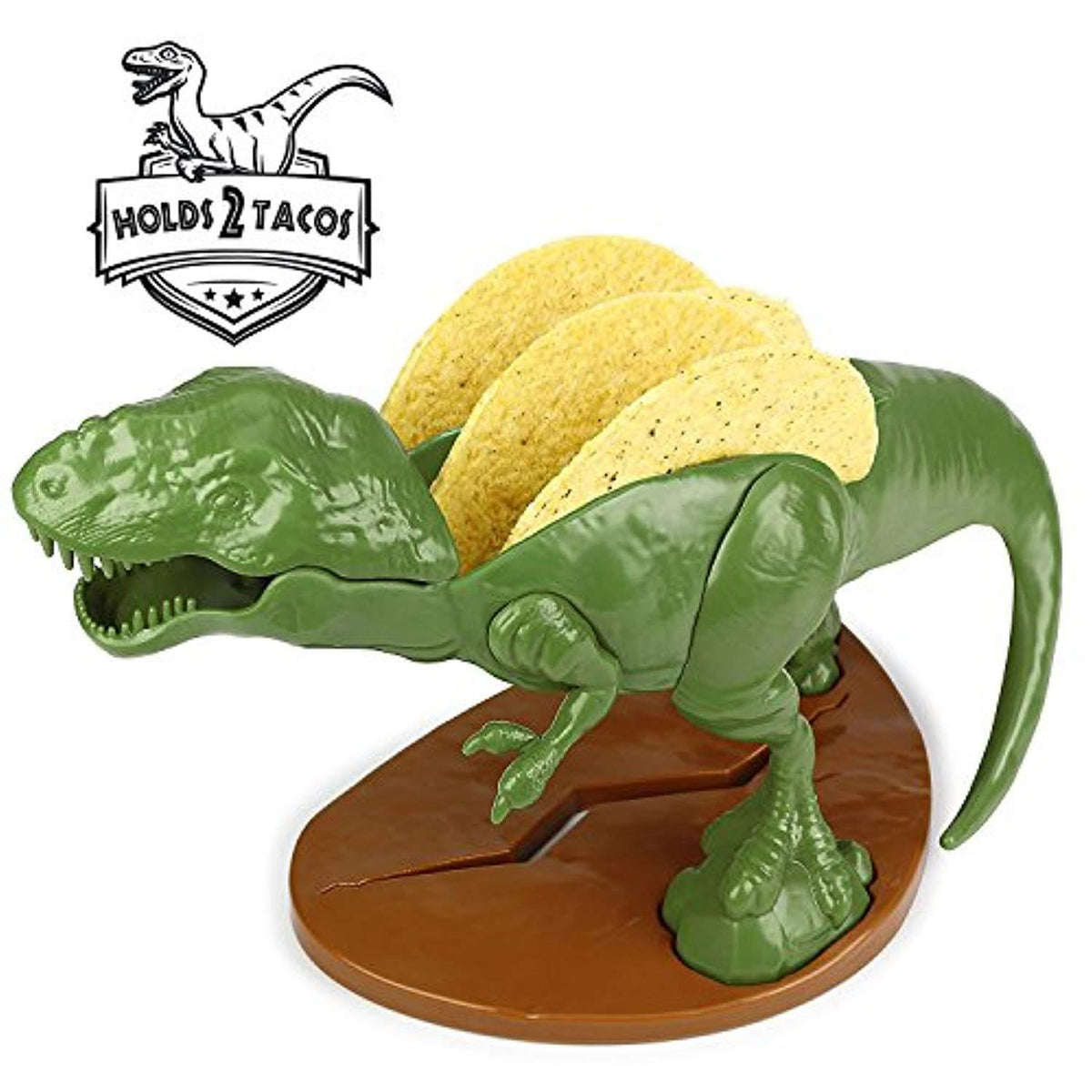 TACOsaurus Rex Taco Holder - Dinosaur T-Rex Novelty Taco Stand Party P ...