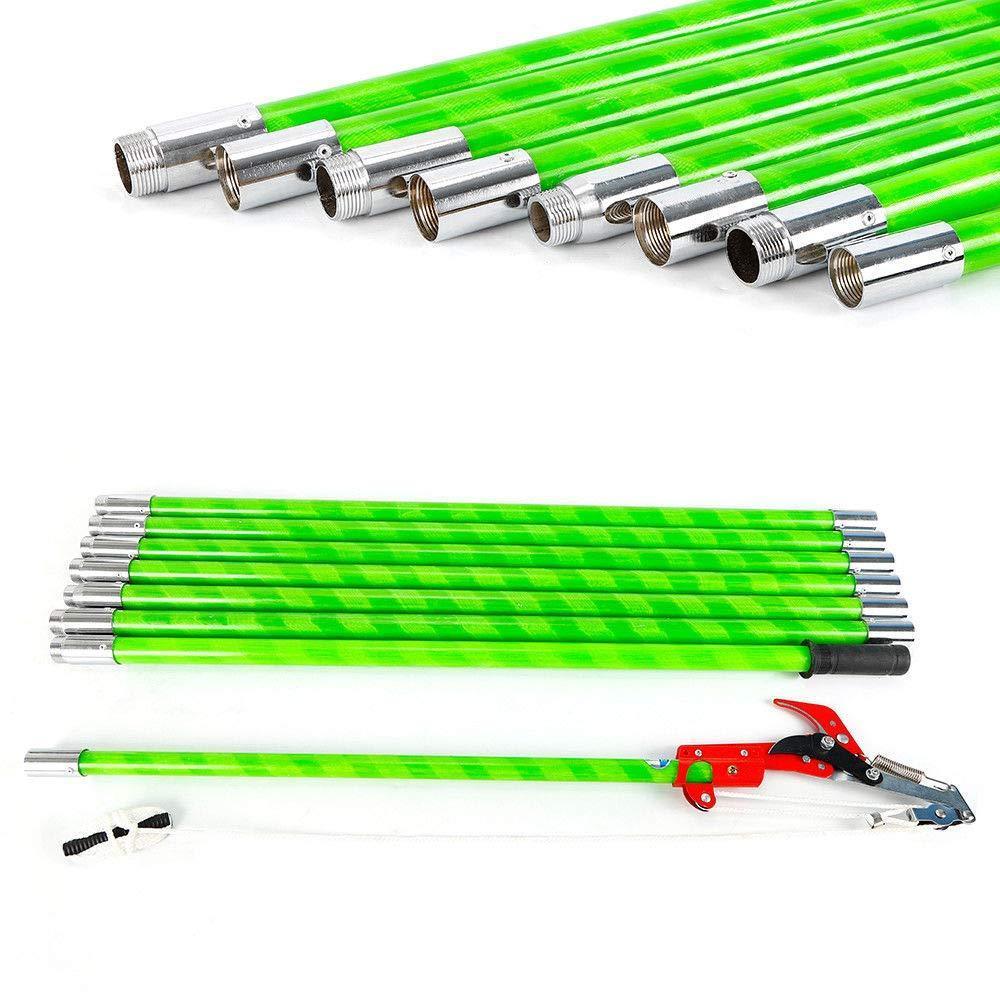 VPABES 26 Foot Length Tree Pole Pruner Tree Saw Garden Tools Loppers H ...