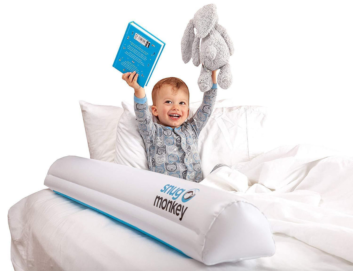 Snug Monkey Inflatable Bed Rails, Bed Bumpers for Toddlers, Kids Bed R ...