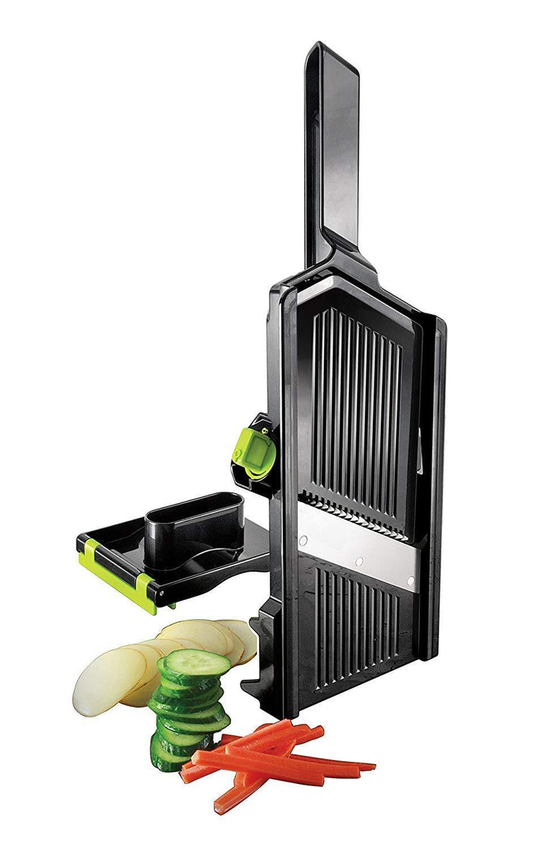 Braviloni Adjustable Handheld Mandoline Slicer | Cut Slice Julienne Fr ...